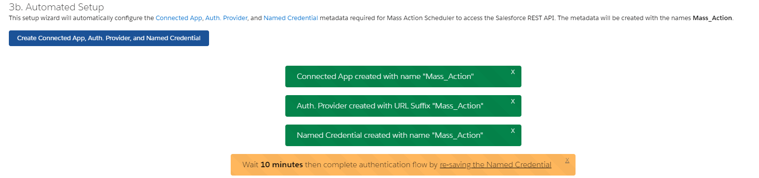 Mass Action Scheduler