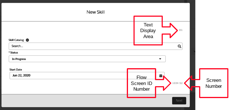 Flow Screen Identification